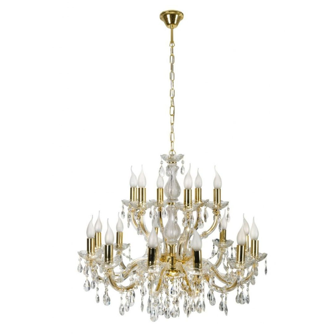 Żyrandol z kryształkami MARIA TERESA 18 - Candellux Lighting - Szukam Lampy - Oświetlenie do wnętrz